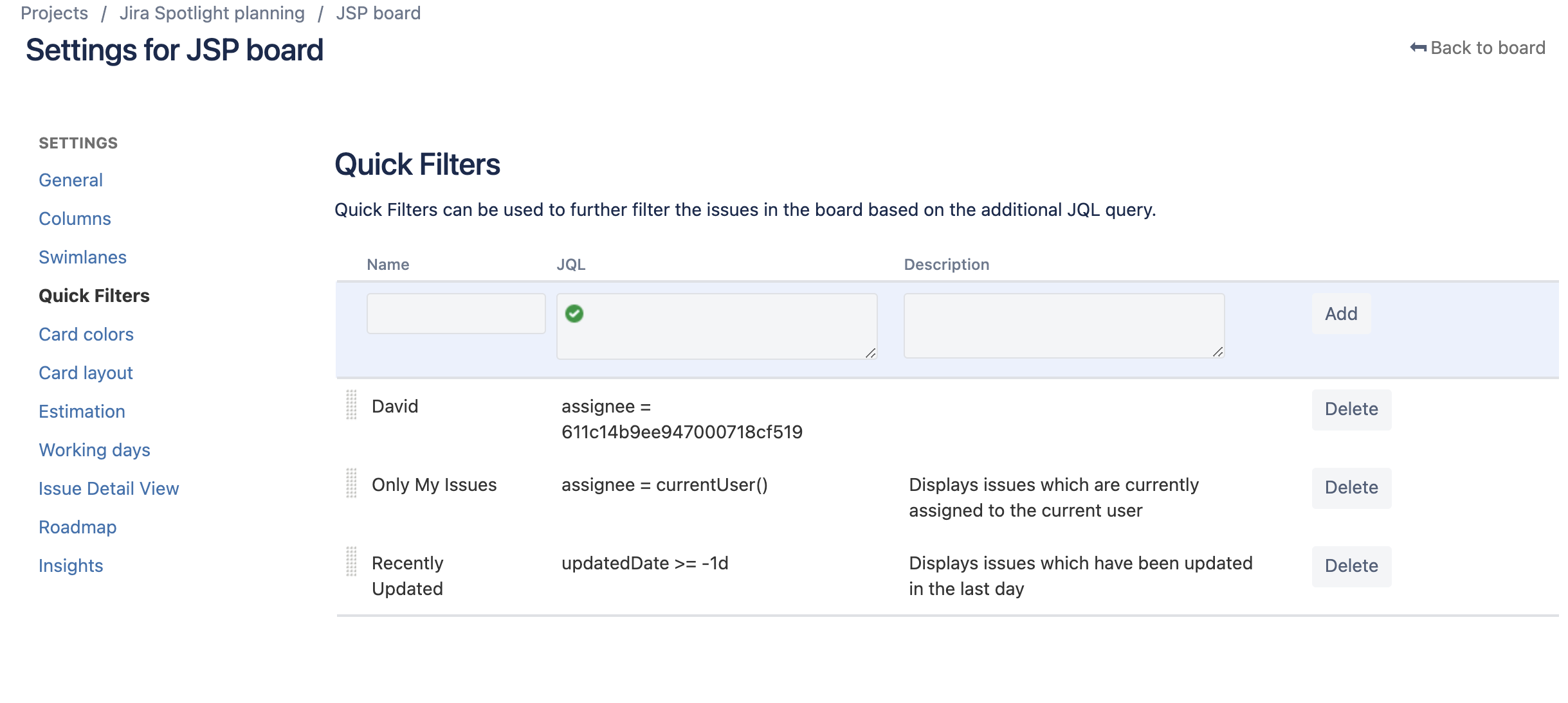 Swimlanes im Jira Scrum/Kanban Board erstellen: Jira Spotlight