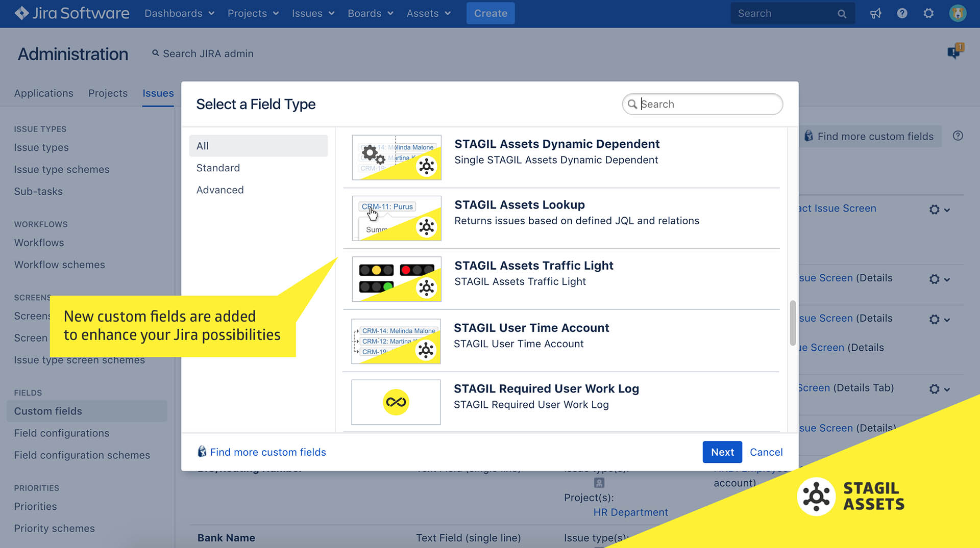 STAGIL Assets - Asset Management right in Jira - STAGIL